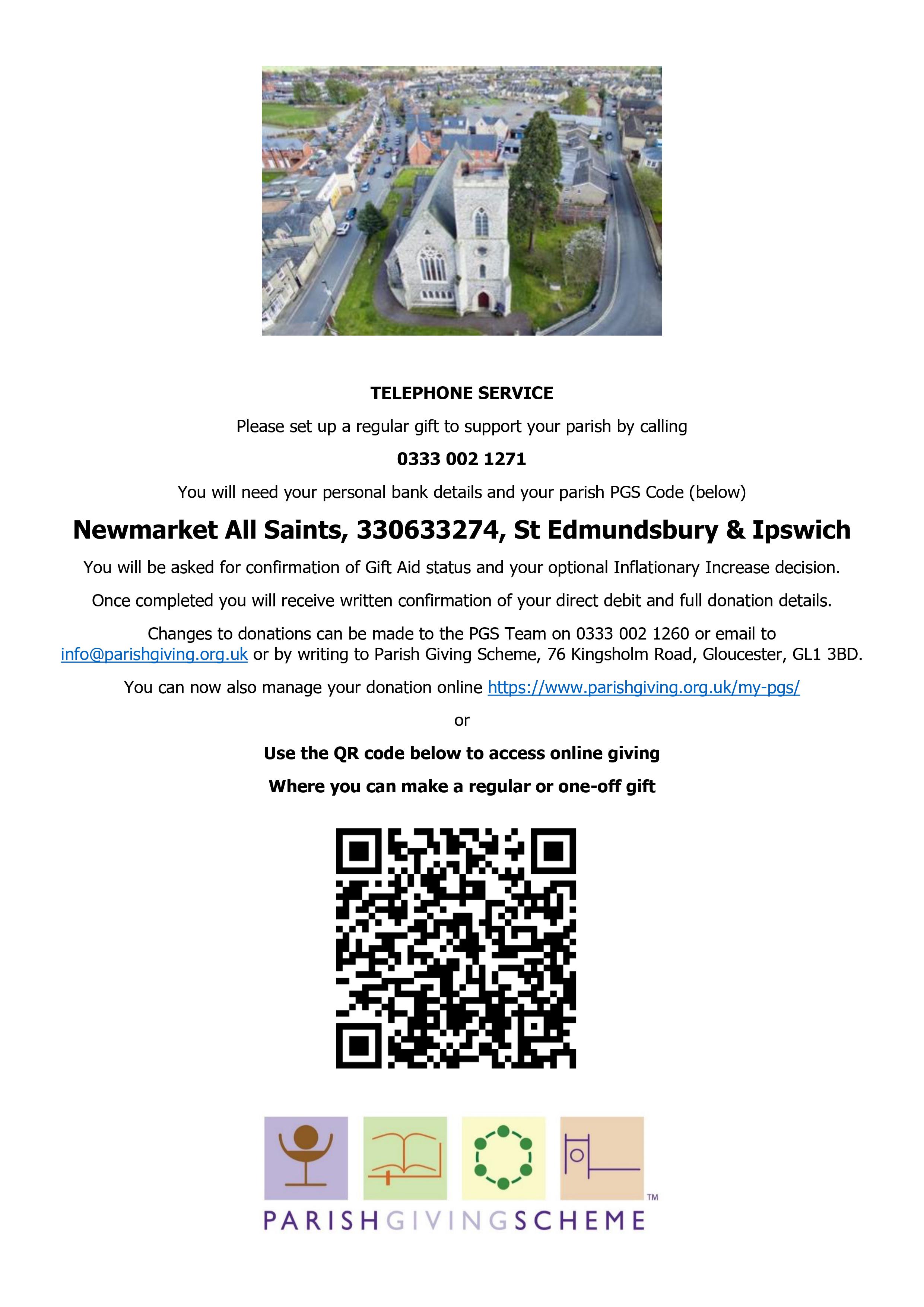 Parish Giving Scheme - Diocese of St Edmundsbury and Ipswich